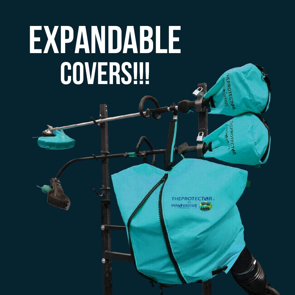 Welcome to Shoptheprotector - TEAL Backpack blower cover Expandable